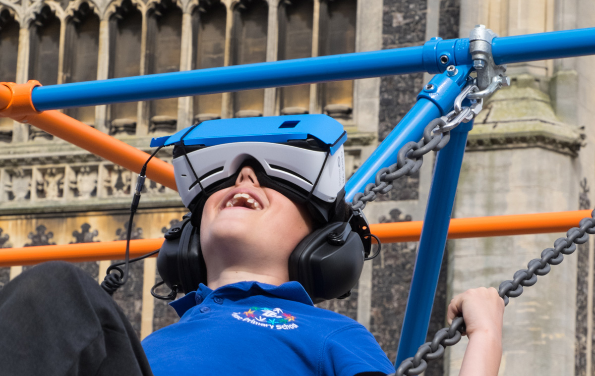 VR Playground at Norfolk & Norwich Festival - Thrill Laboratory