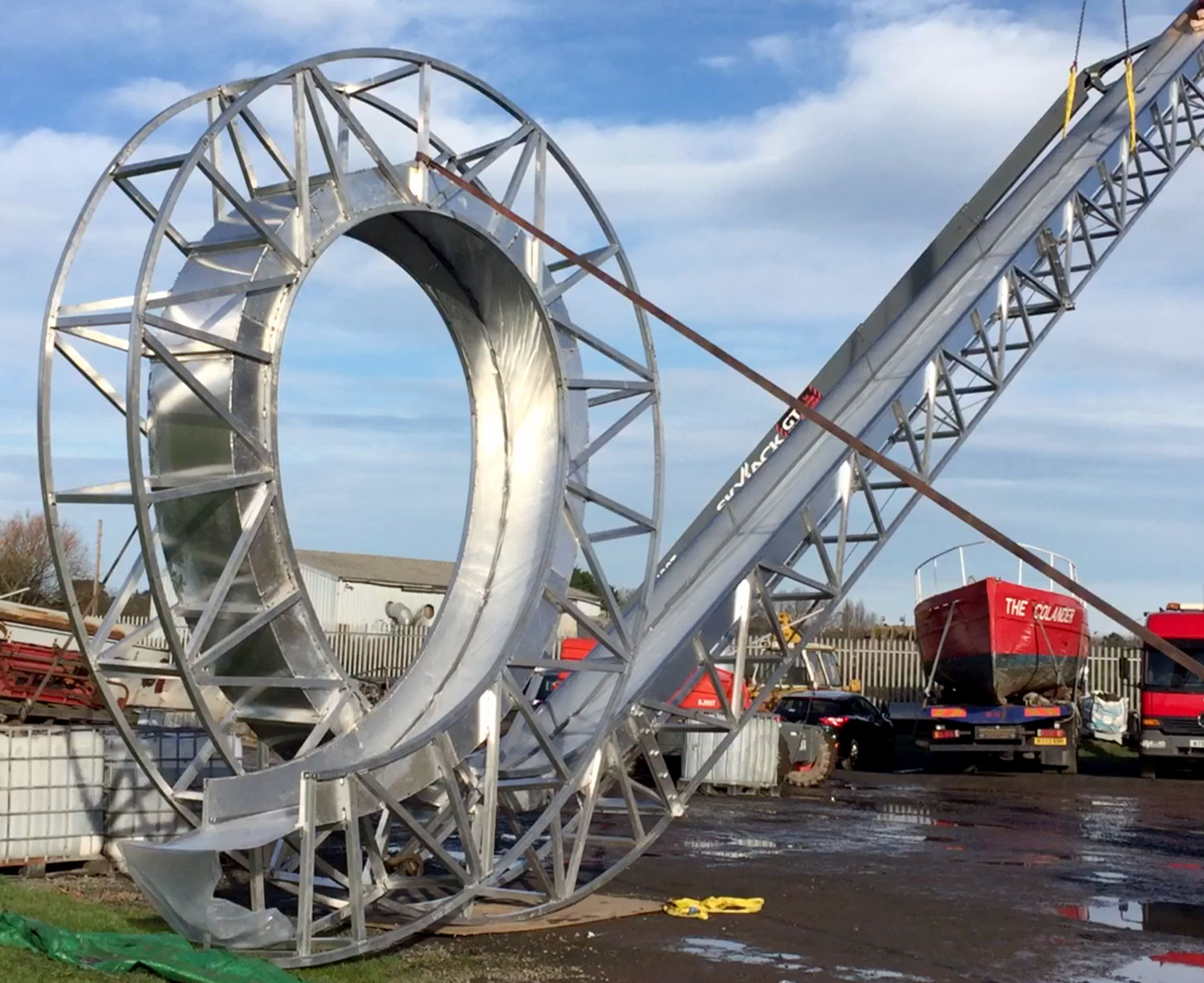 the world's first inverting looping playground slide | Thrill Laboratory